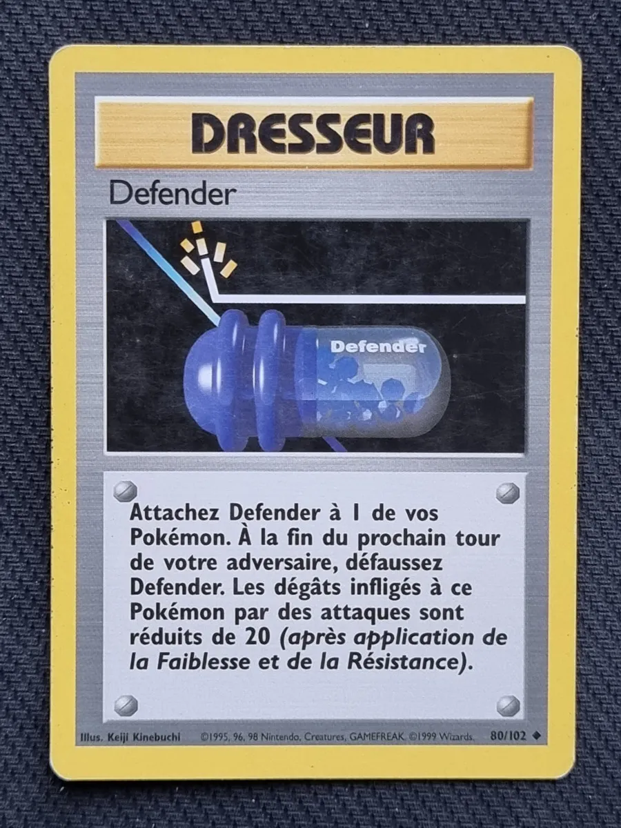 Carte pokemon Defender 80/102 - Set de base (1999) - Kinkai